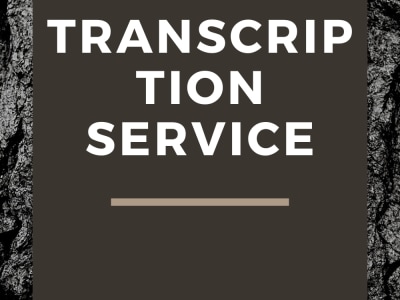 A fantastic transcription of your document. | Upwork