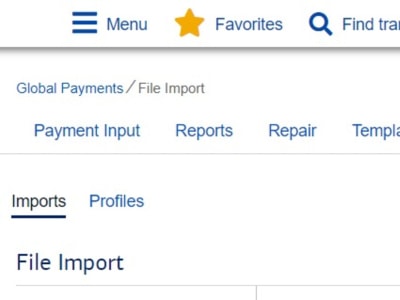 Payment file to upload into CashPro (Bank of America) | Upwork
