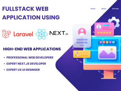 Expert level laravel and next js web and app development services | Upwork