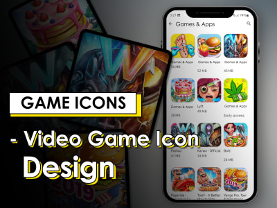 2D Video Game Playstore Icon Design | Upwork