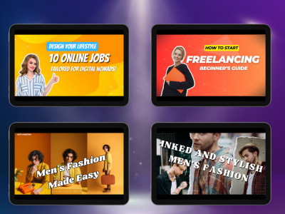 A professional YouTube Thumbnails | Upwork