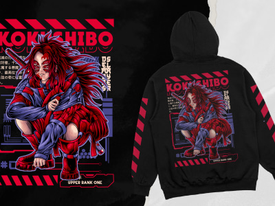 Anime streetwear and t shirt design for your brand or merchandise | Upwork