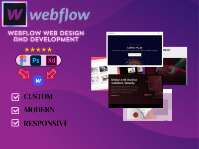 An expert Webflow Developer to design a Webflow Website | Upwork