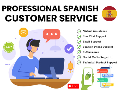 A professional spanish customer service support | Upwork