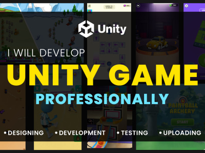 Your 2D and 3D unity game | Upwork