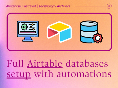 A full Airtable databases setup with automations | Upwork