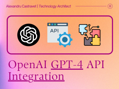 An OpenAI GPT-4 API Integration | Upwork