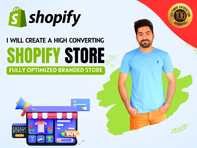 Shopify store builder to create shopify store, build shopify store | Upwork