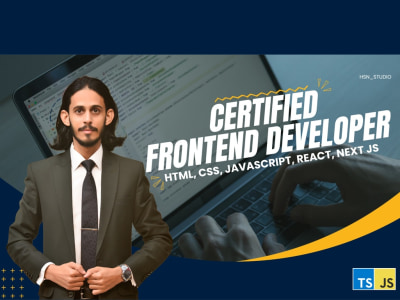 Certified React JS Developer | Figma, Adobe XD, PSD to NEXT JS | Upwork