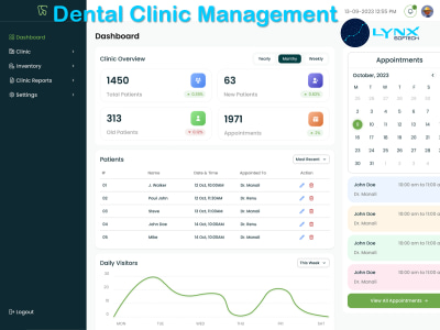 Dental clinic management web portal with Android/iOS app for doctor ...