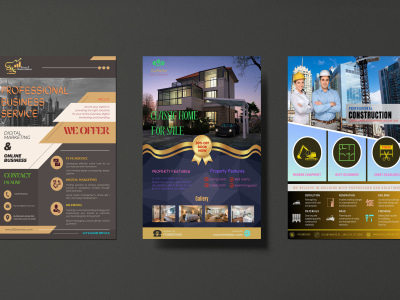 Create premium flyer, brochure, poster, catalog and menu design | Upwork