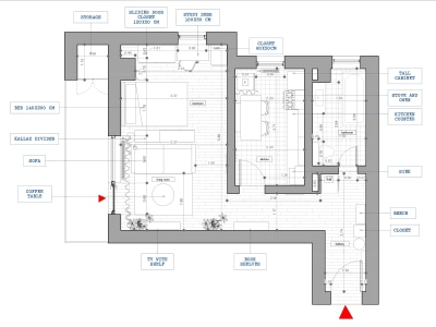 A functional and smart general layout for your space | Upwork