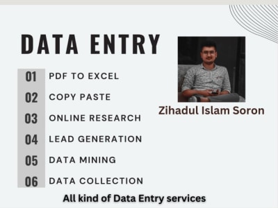 Data Entry, Data Collection, Data Mining & Web Research | Upwork