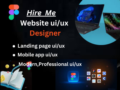 Landing page ui/ux design in figma/modern responsive website/website | Upwork