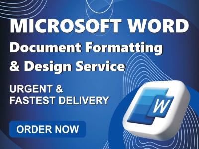 Professional Microsoft Word Document Formatting Service | Upwork