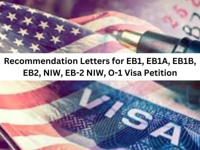 Recommendation Letters for EB1, EB1A, EB1B, NIW, EB2 NIW, O-1 Visa ...