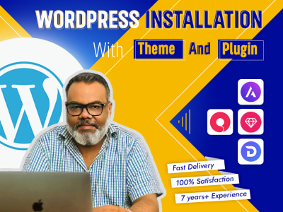 WordPress Installation & Theme Setup Services | Upwork