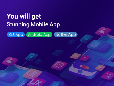 Stunning Mobile App | iOS App | Android app | Native App | Upwork