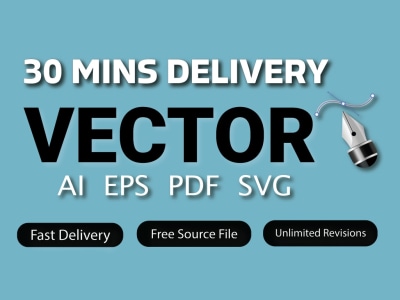 High quality Ai, EPS, SVG, PDF Vector files from photo, logo, image ...