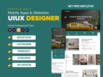 Expert Web UI Designer, Mobile App UI Design & FIgma UI/UX design | Upwork