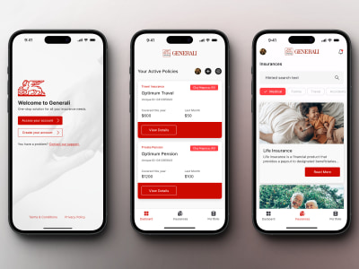 Unique Modern App Design | Web Design | UI/UX Design | Upwork