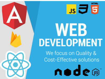 A fully customize React | Angular website. | Upwork