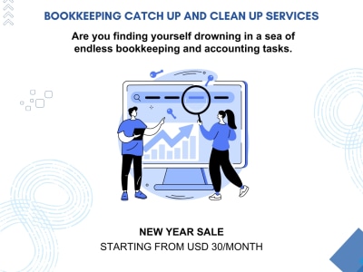 Yearly bookkeeping catch Up and cleanup. | Upwork