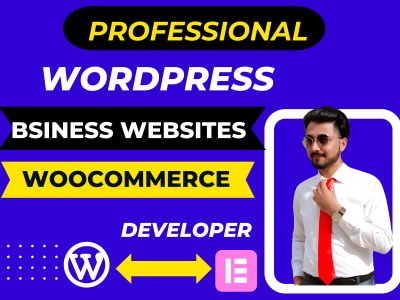 SEO Optimized Responsive design Pro WordPress Website, WooCommerce Store | Upwork