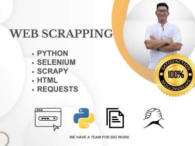 Web scrapping and data scrapping for your needs | Upwork