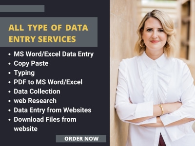 A Data Entry Specialist, VA, Urgent Data Entry Service (Immediate Start) | Upwork