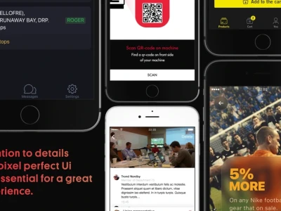 The design with amazing ui ux for mobile and web app user interface ...