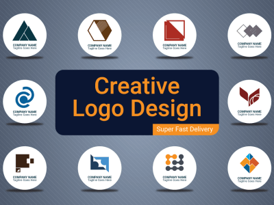 Most trendy and simple flat logo design | Upwork