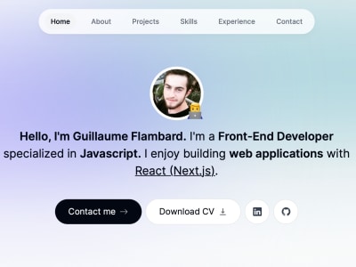 A performant react / next.js app | Upwork