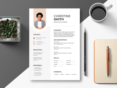 An eye-catching CV/Resume Design | Upwork