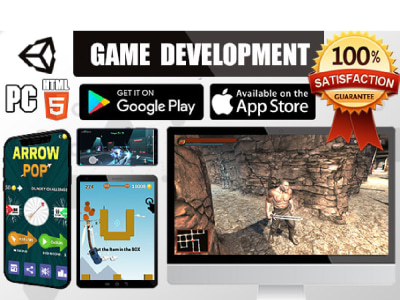 A developed game in unity 3d 2d for android ios web PC | Upwork