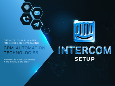 A fully set up Intercom workspace | Upwork