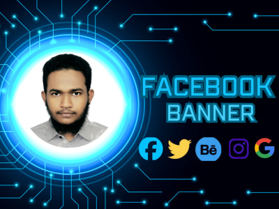 Facebook banner, YouTube thumbnail, and Instagram post design using ...