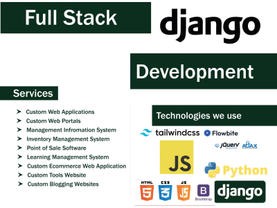 Custom Django web app/portal, e-commerce web, SMS, LMS, IMS, CRM, POS | Upwork