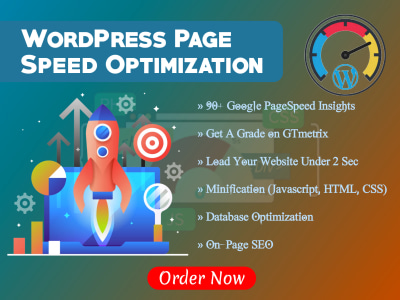 WordPress page speed optimization for GTmatrix and Google page speed 90+ | Upwork