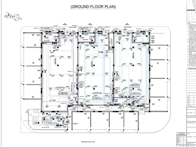 Fire alarm system Layout, Block diagram, Riser/Detail Single Line ...
