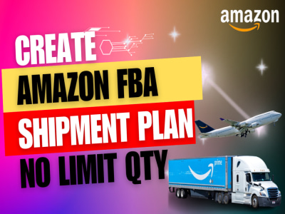 Amazon FBA Shipment plan create and print labels | Upwork