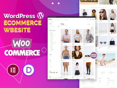 WordPress WooCommerce Website with Elementor and Divi | WooCommerce Expert | Upwork