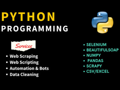 Pyhton web scripting and automation | Upwork