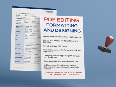 Professional PDF Editing and Designing Services | Adobe Acrobat Expert ...