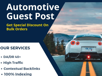 A guest post on automotive authority websites with dofollow backlinks ...