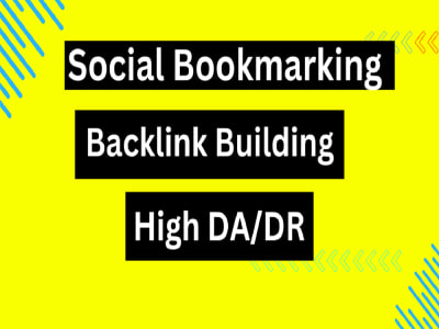 Social Bookmarking Backlink with High DA/DR | Upwork