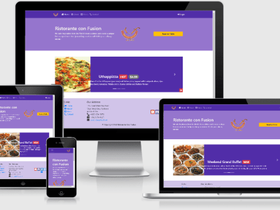 Responsive bootstrap websites using HTML, CSS, JS, PHP | Upwork