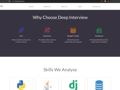 A fantastic Django based Web Application | Upwork