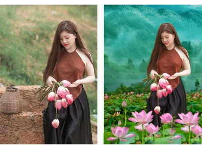 Many pictures in one frame (Manipulation & Compositing) | Upwork