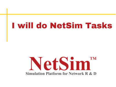 A netsim simulation with results | Upwork